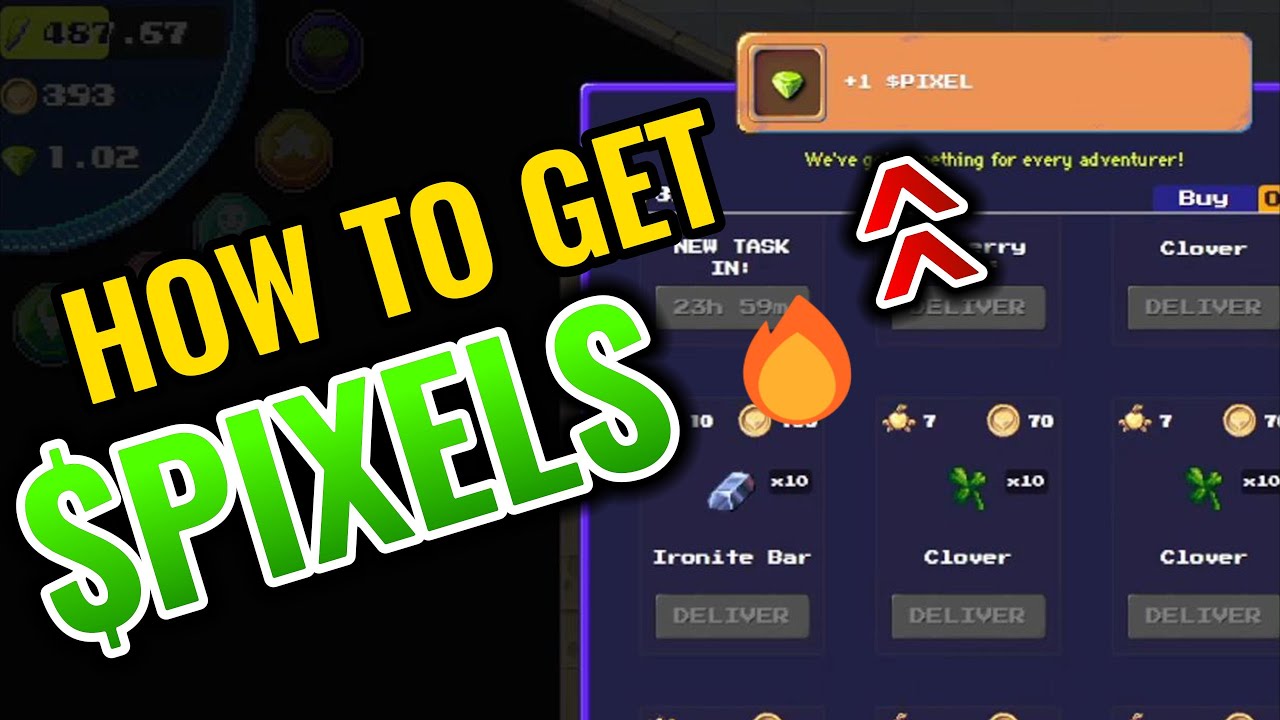 HOW TO GET PIXELS PIXELS TIPS YouTube how-to-get-pixels-pixels-tips-youtube