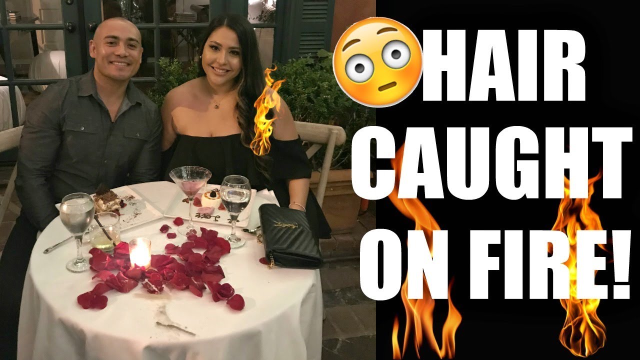 MY HAIR CAUGHT ON FIRE! - YouTube