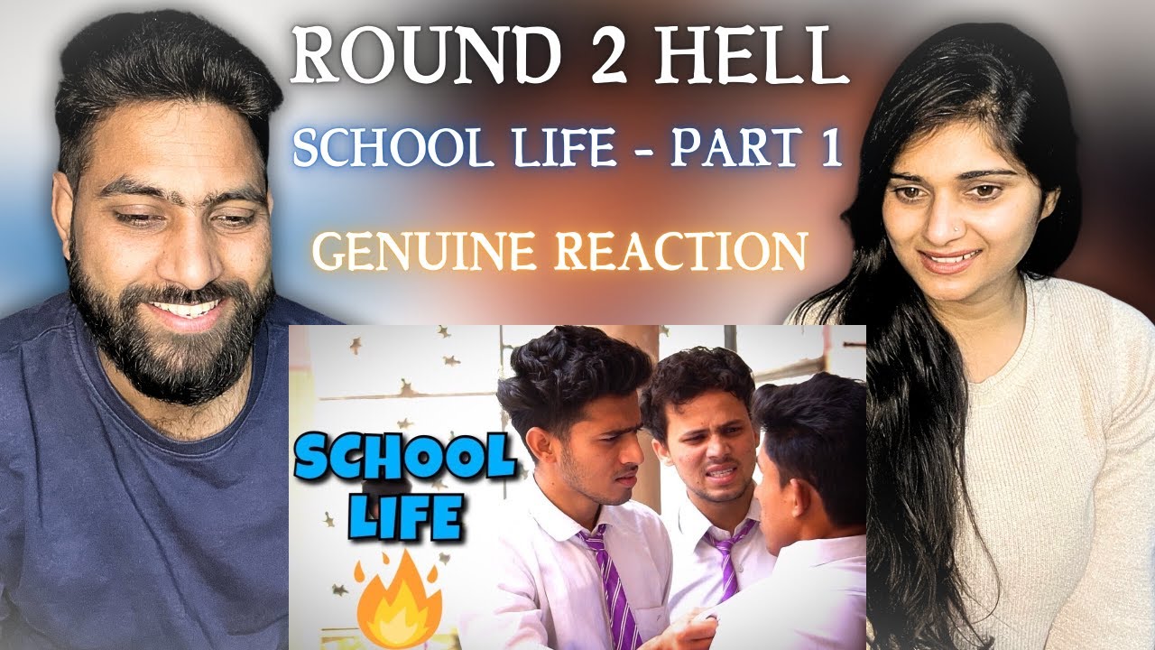 😂 SCHOOL LIFE Reaction! Relive the Madness with Round2Hell! 🎒 - YouTube