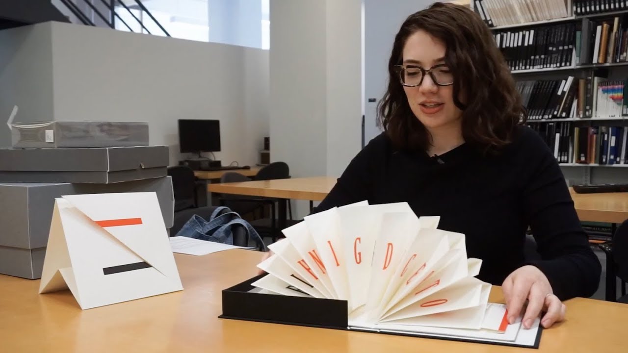 Artists’ Books at MIT: Zig Zag by Werner Pfeiffer - YouTube
