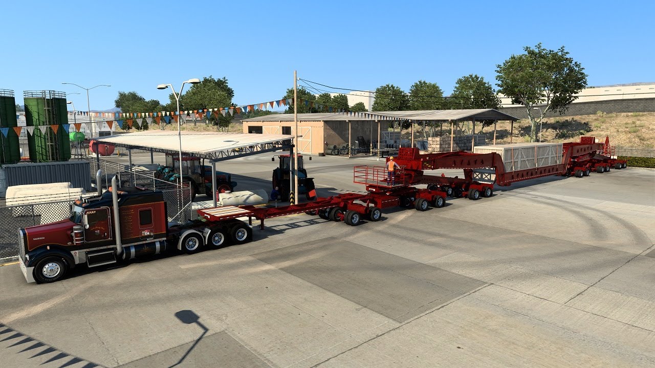 ATS NitroModz TK360 Heavy Haul With Ruda W900 - YouTube