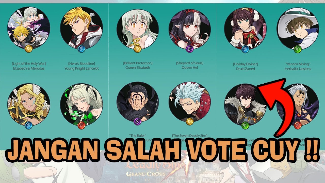 Saran Vote Hero Terbaik Special Event 6th Anniversary 7DSGC | Terutama ...