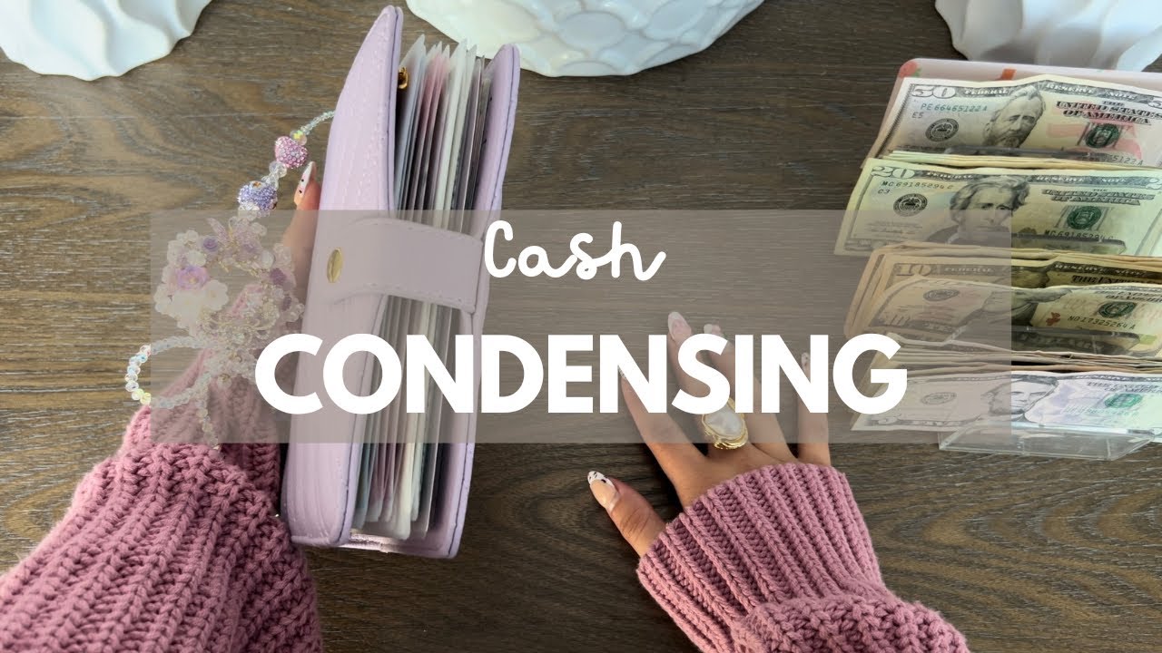 My FIRST Cash Condensing | Debt free journey - YouTube