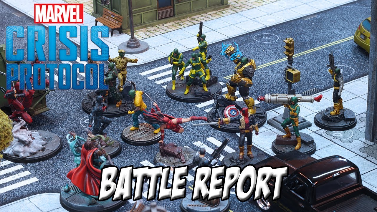 Marvel Crisis Protocol Battle Report - World War Marvel Ep. 225 ...