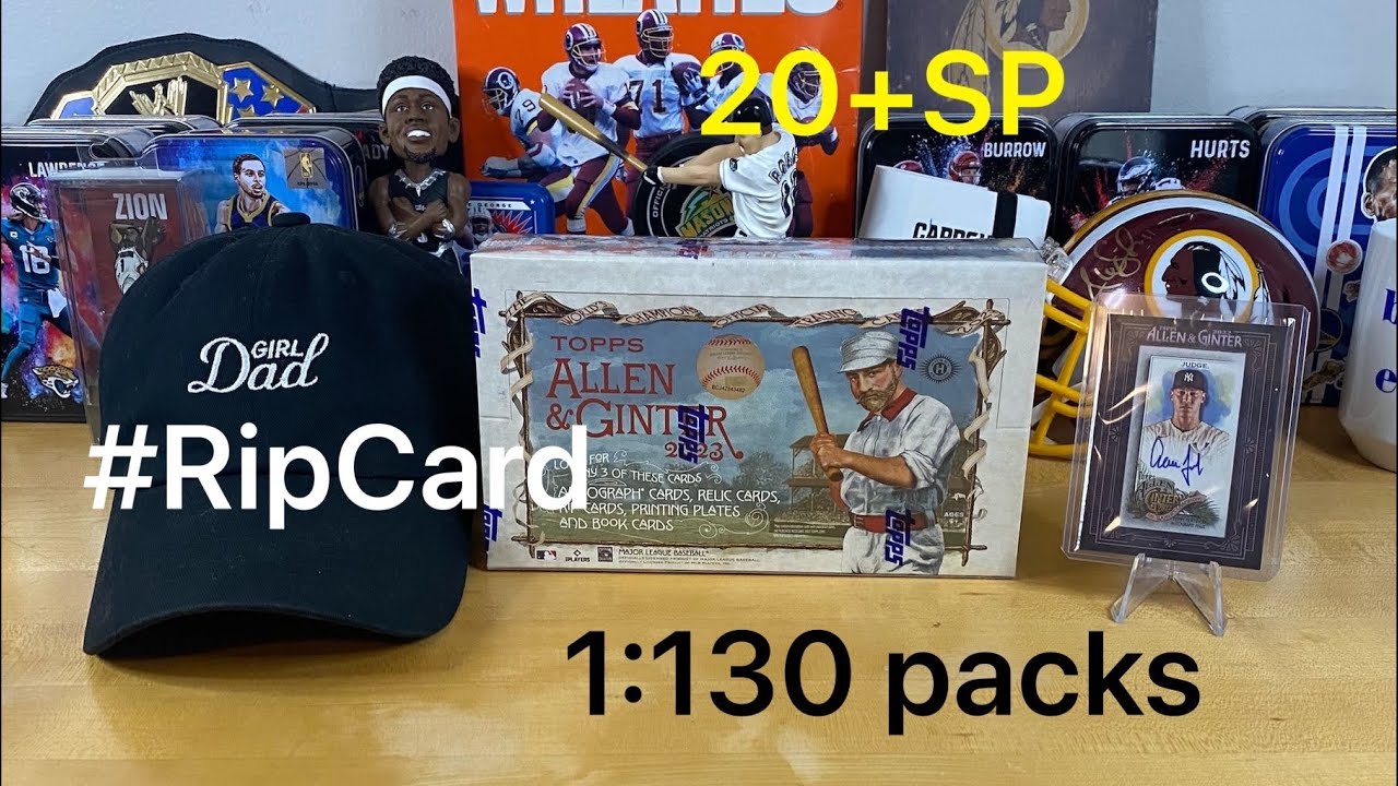 2023 Allen & Ginter HOBBY (3 hits and 20+ Sp for less than $120 ...