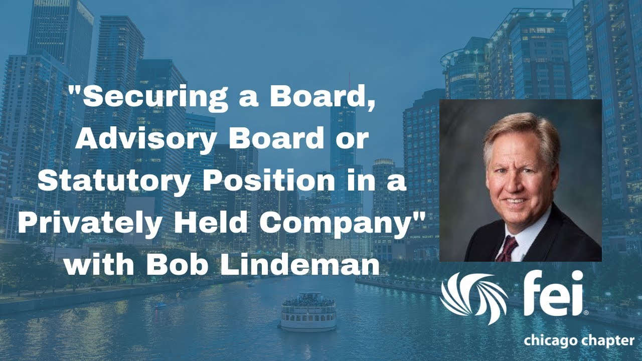 December 2016 CMG Breakfast with Bob Lindeman - FEI Chicago - YouTube