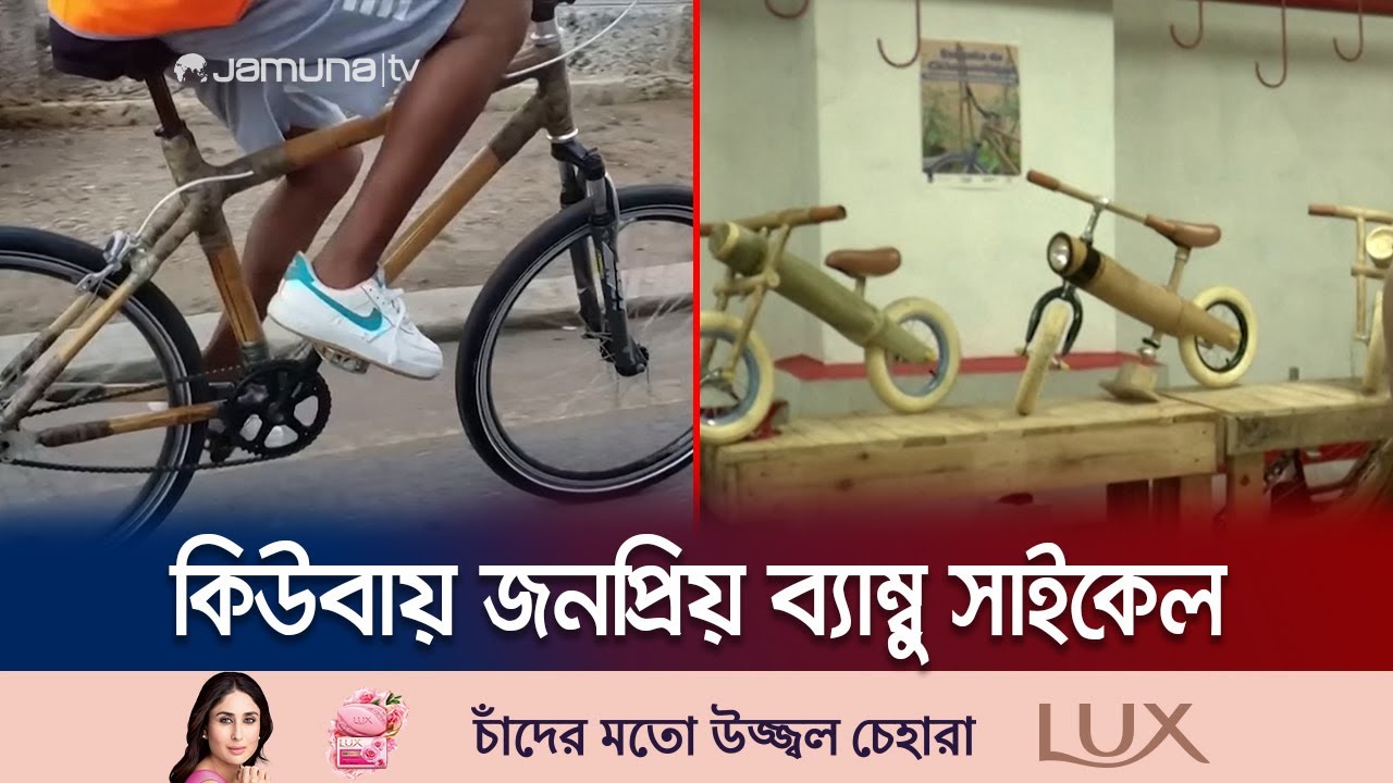 জনপ্রিয় হয়ে উঠছে বাঁশ দিয়ে তৈরি সাইকেল! | Cuba Bamboo Bike Cycle ...