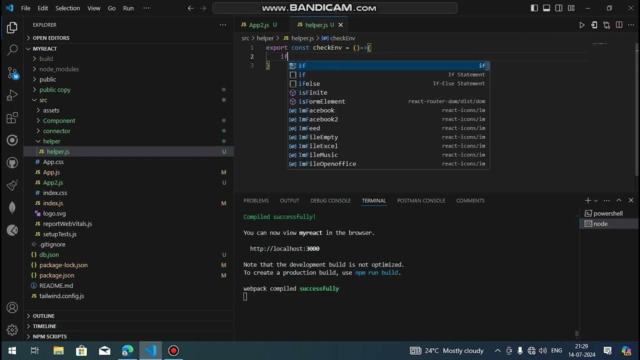 Simple React Environment setup .... - YouTube