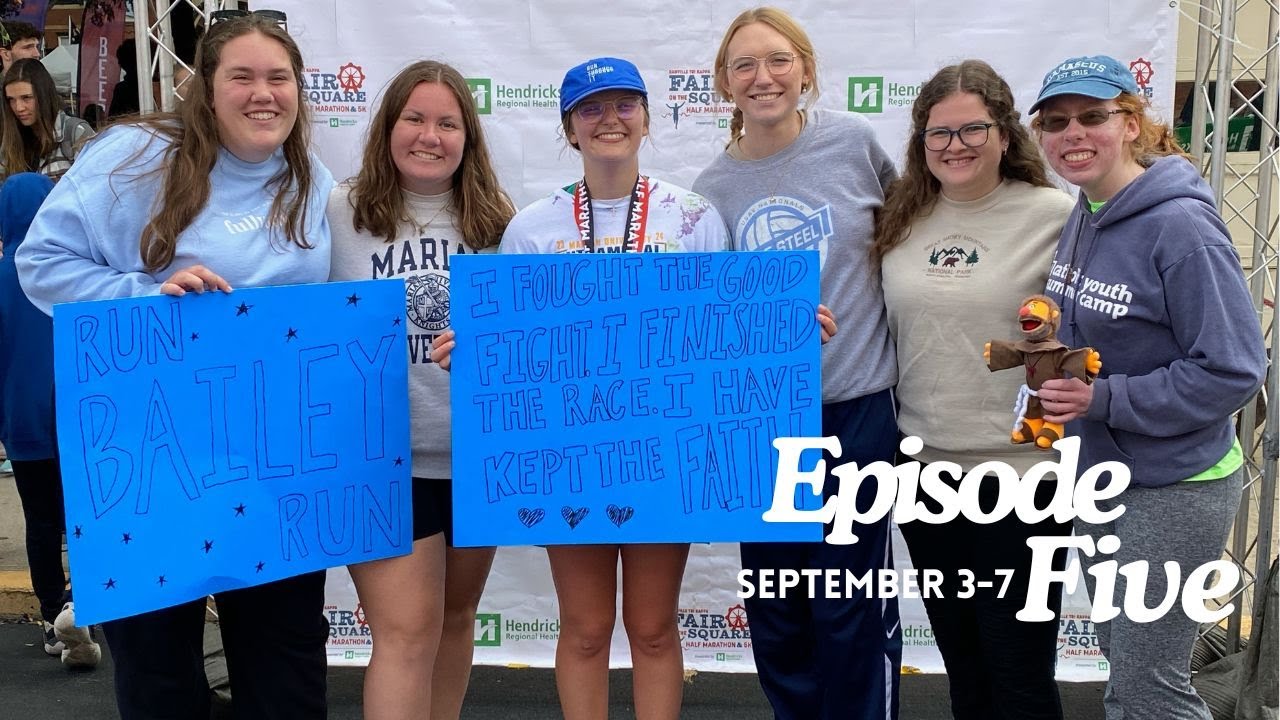 BAILEY RAN A HALF MARATHON?! S2E5: First Hot Bev Night, Dorm Room Tour ...