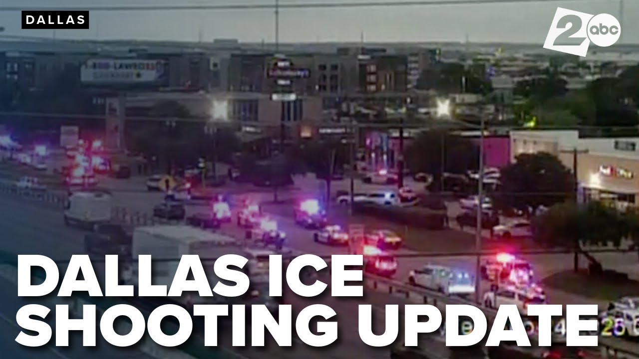 Dallas Officials Hold Press Conference Following ICE Shooting - YouTube
