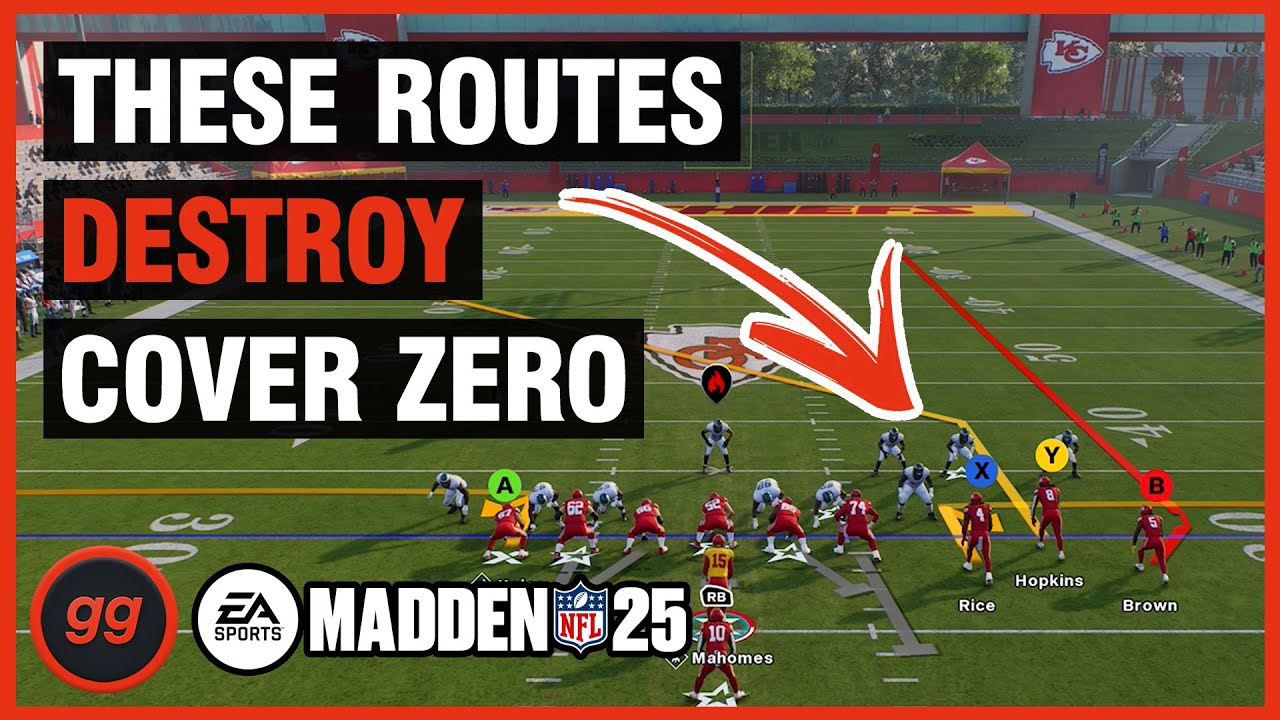 Easily Beat Mid Blitz 0 With this Route Concept in Madden 25 - YouTube