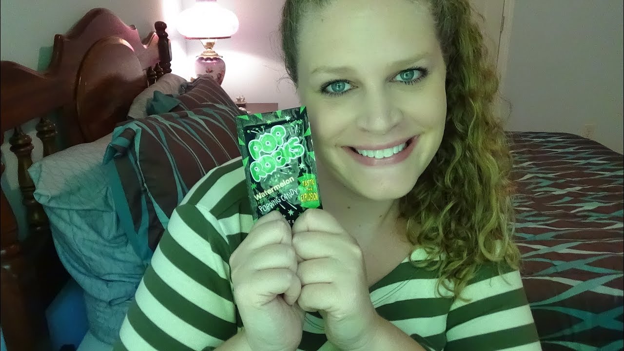 ASMR Mouth Sounds – POP ROCKS! Eating Candy [Binaural] - YouTube