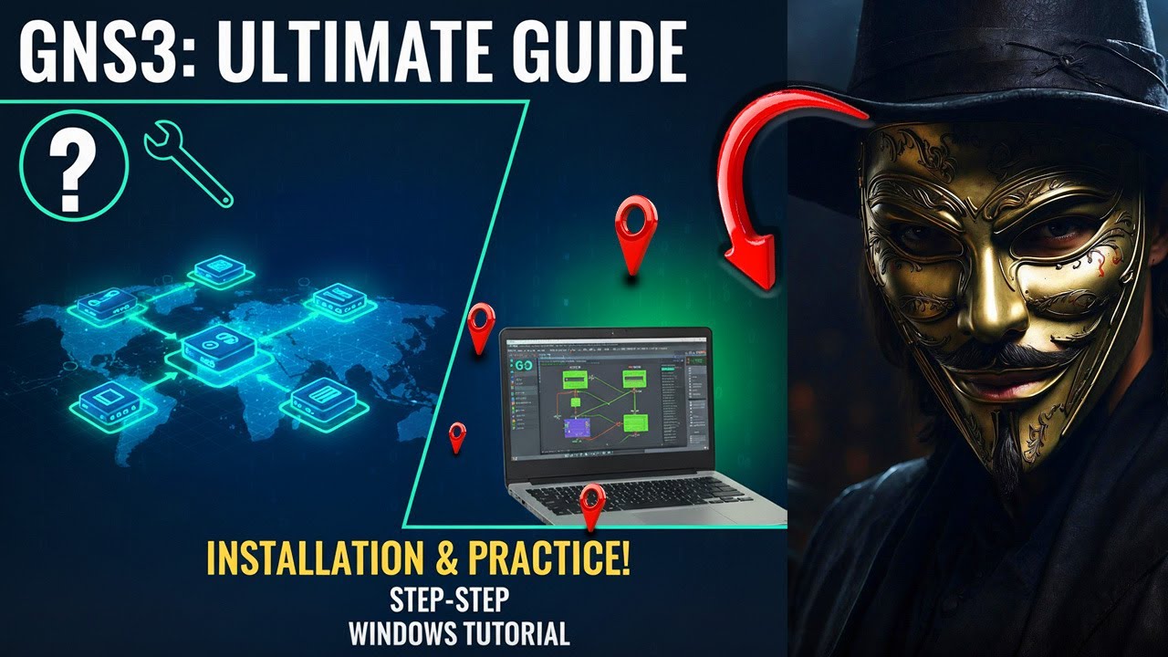 GNS3 Installation Guide | What is GNS3 & How It Works (Step by Step ...