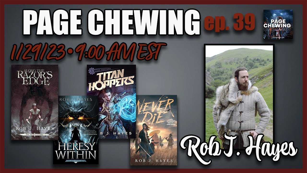 Rob J Hayes - The War Eternal & Never Die | PAGE CHEWING: TITLE SERIES ...