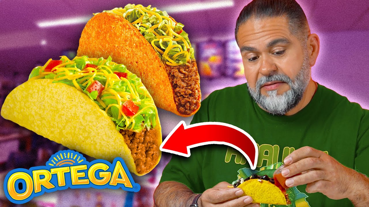 Mexican Dads try 'White People Tacos' - YouTube
