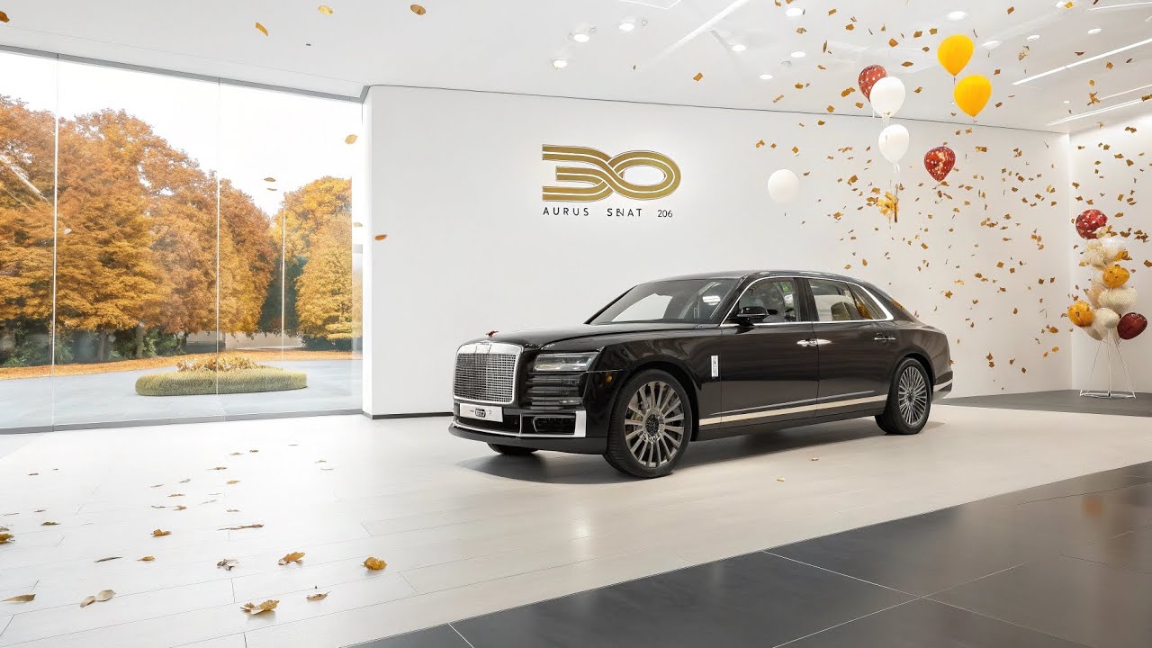 Aurus Senat 2026 — новый уровень роскоши и престижа - YouTube