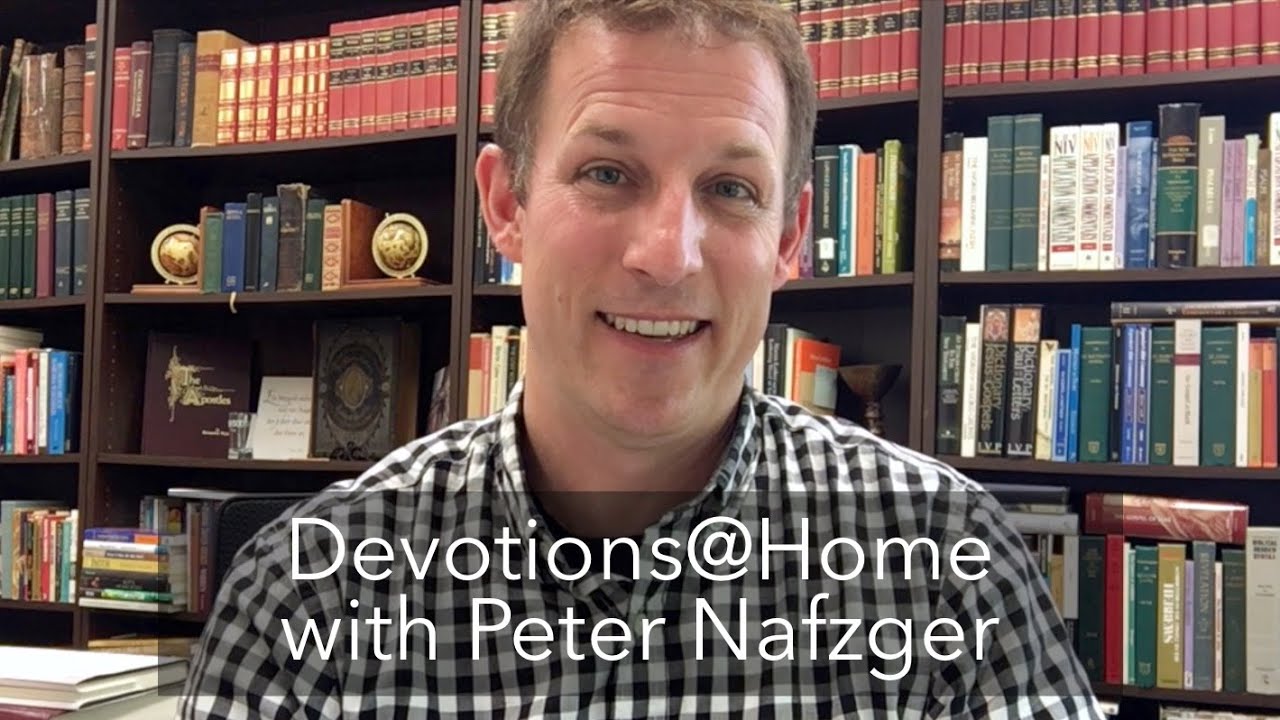 Video Devotion from Peter Nafzger about Gideon - YouTube
