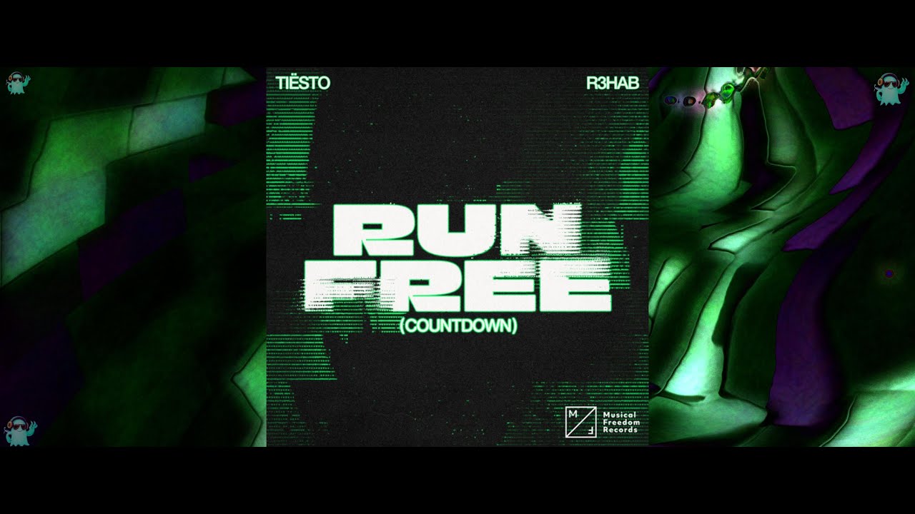 Run Free (Countdown) - Tiësto, R3HAB - Music Visualization - Trippy ...
