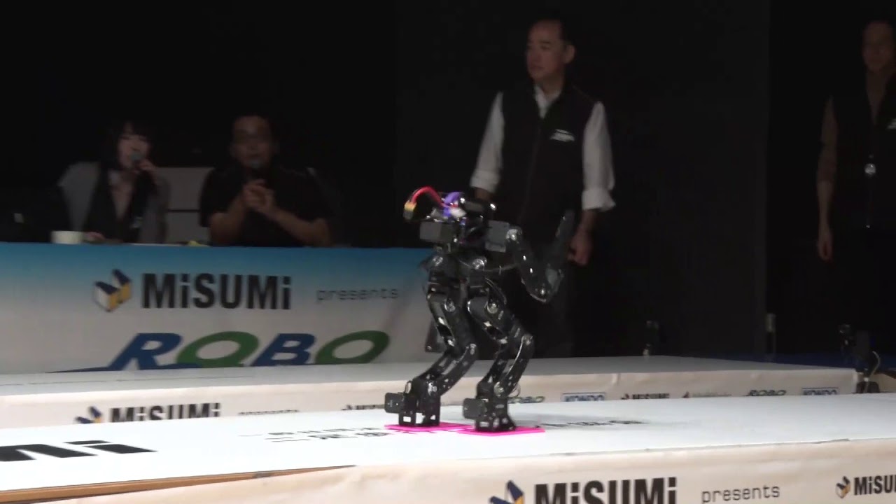 第3回 ROBO-ONE auto予選(Bレーン) HAM SIHOON 35.05秒 - YouTube