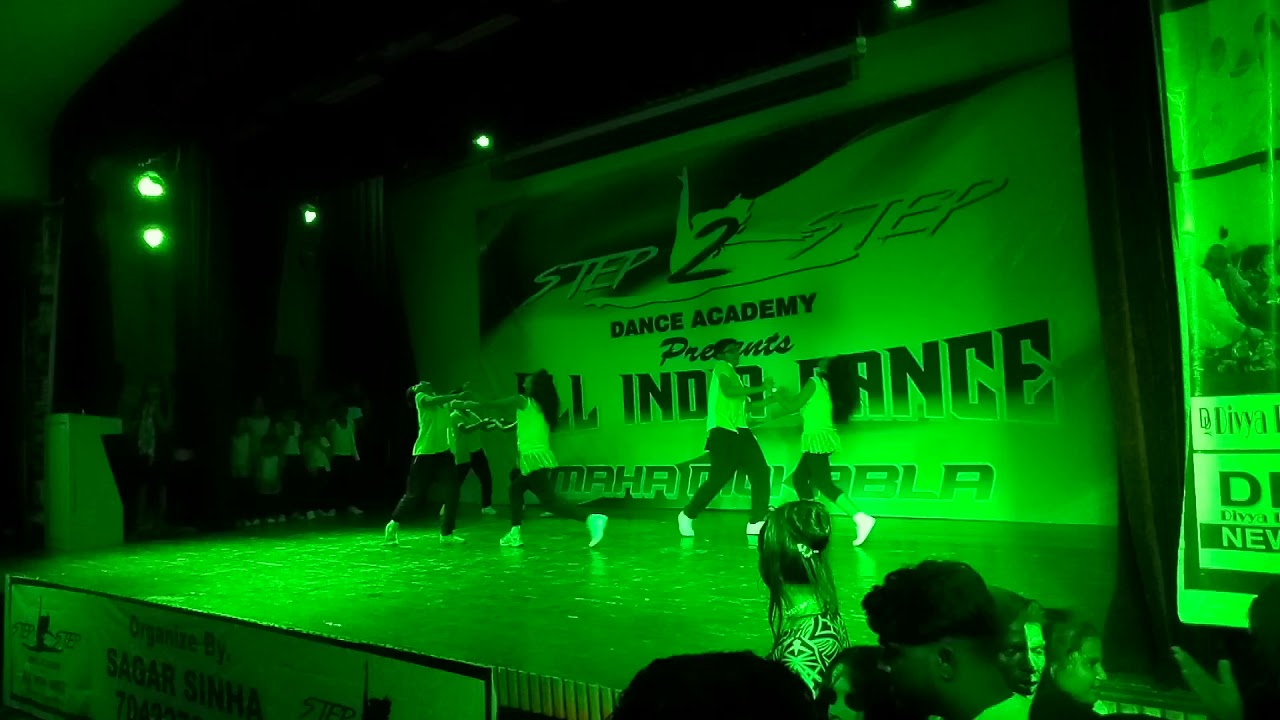 First Stage Performance With The Evolution Dance Group - YouTube