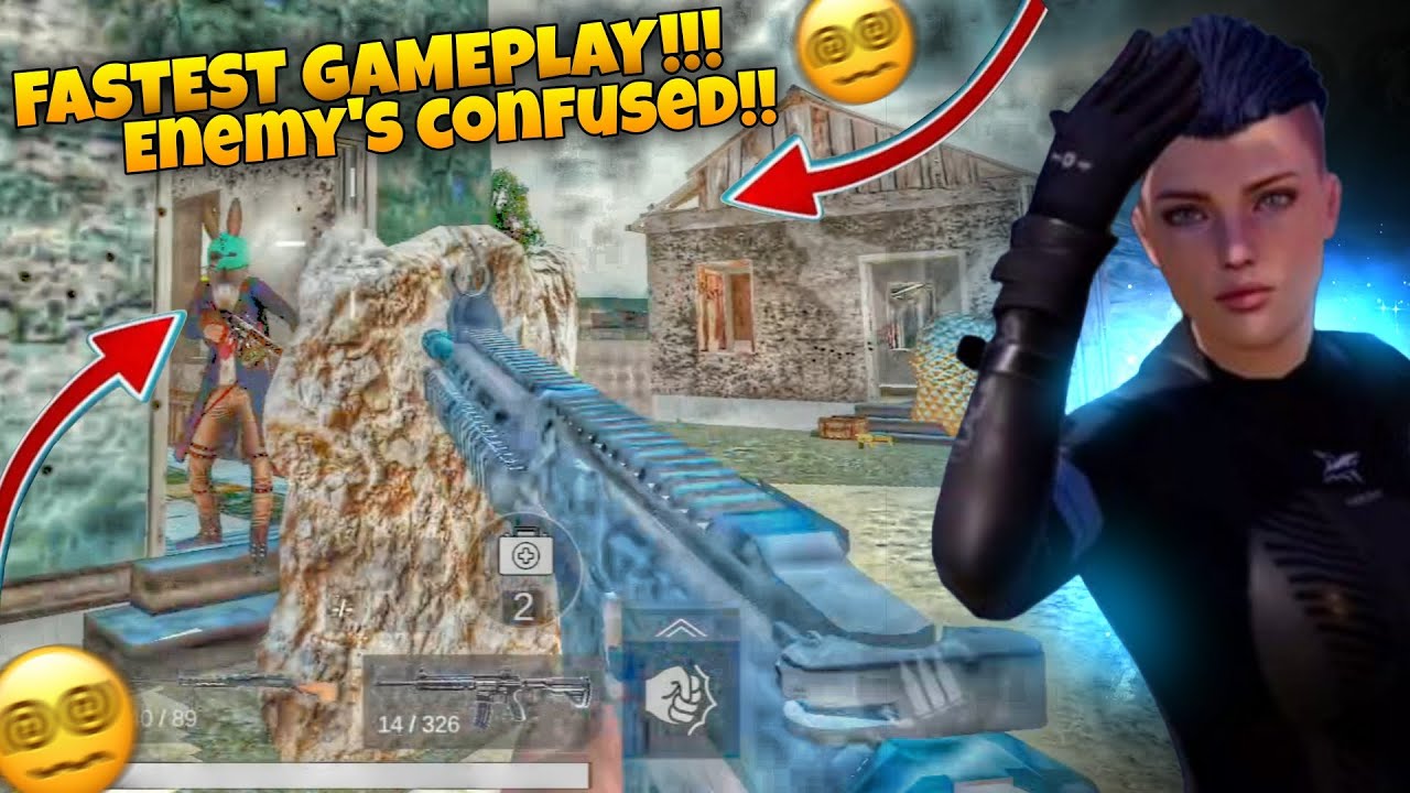 🤯SUBR! FASTEST GAMEPLAY AND ENEMY'S CONFUSED😵|| Survival unknown battle ...