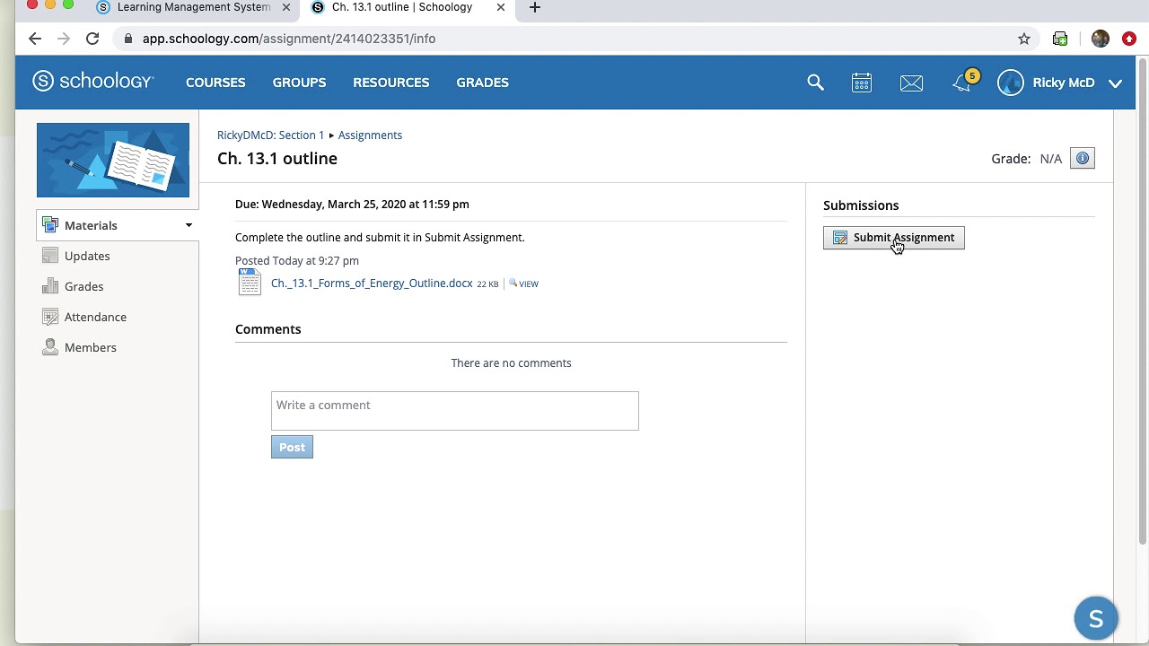 Word Document Assignment In Schoology YouTube word-document-assignment-in-schoology-youtube