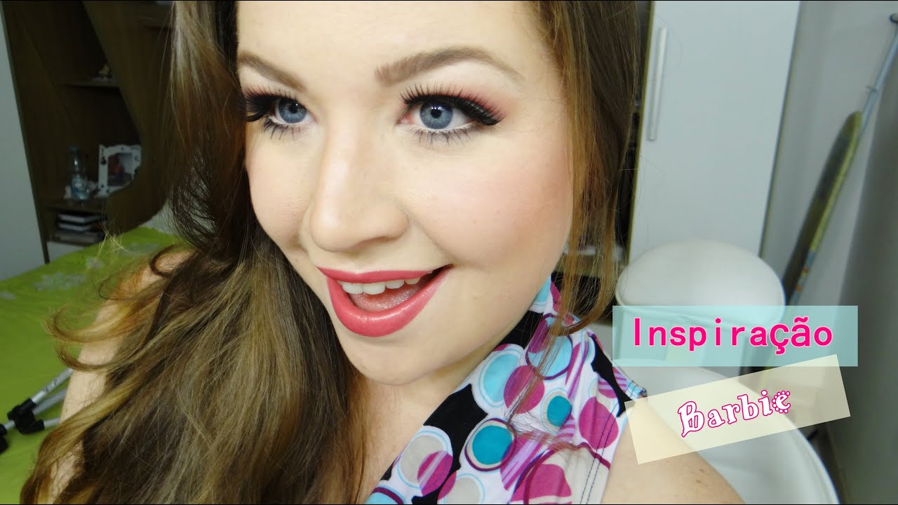 Make Inspiração Barbie por Simone Rambo - YouTube