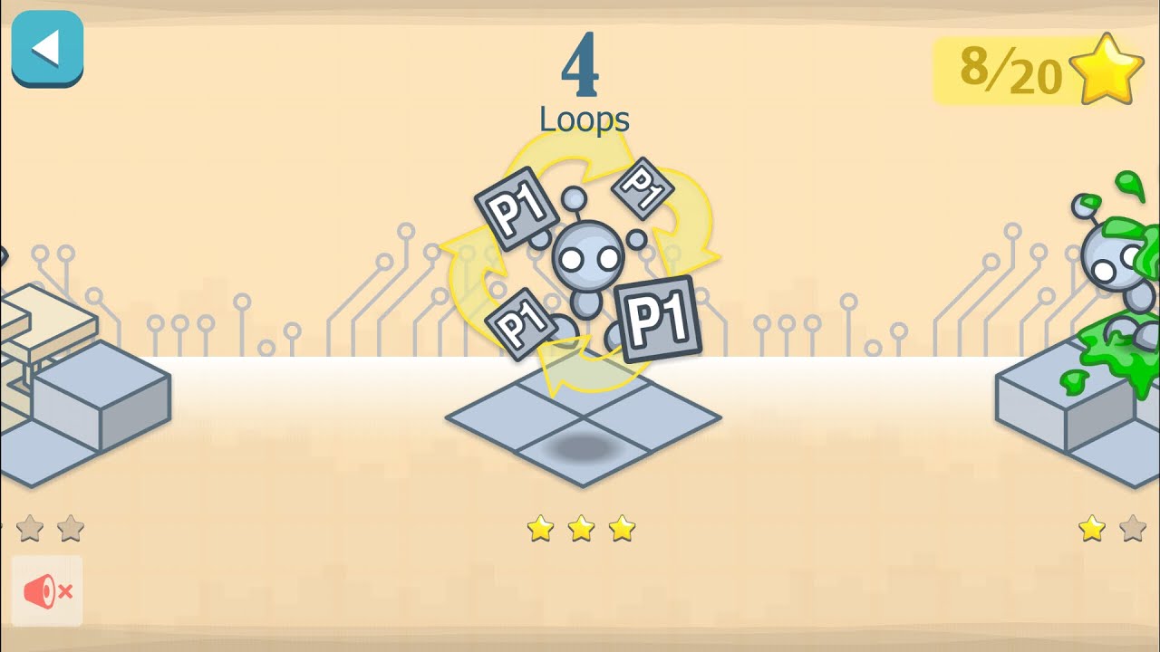 Lightbot Level 4 Complete - YouTube