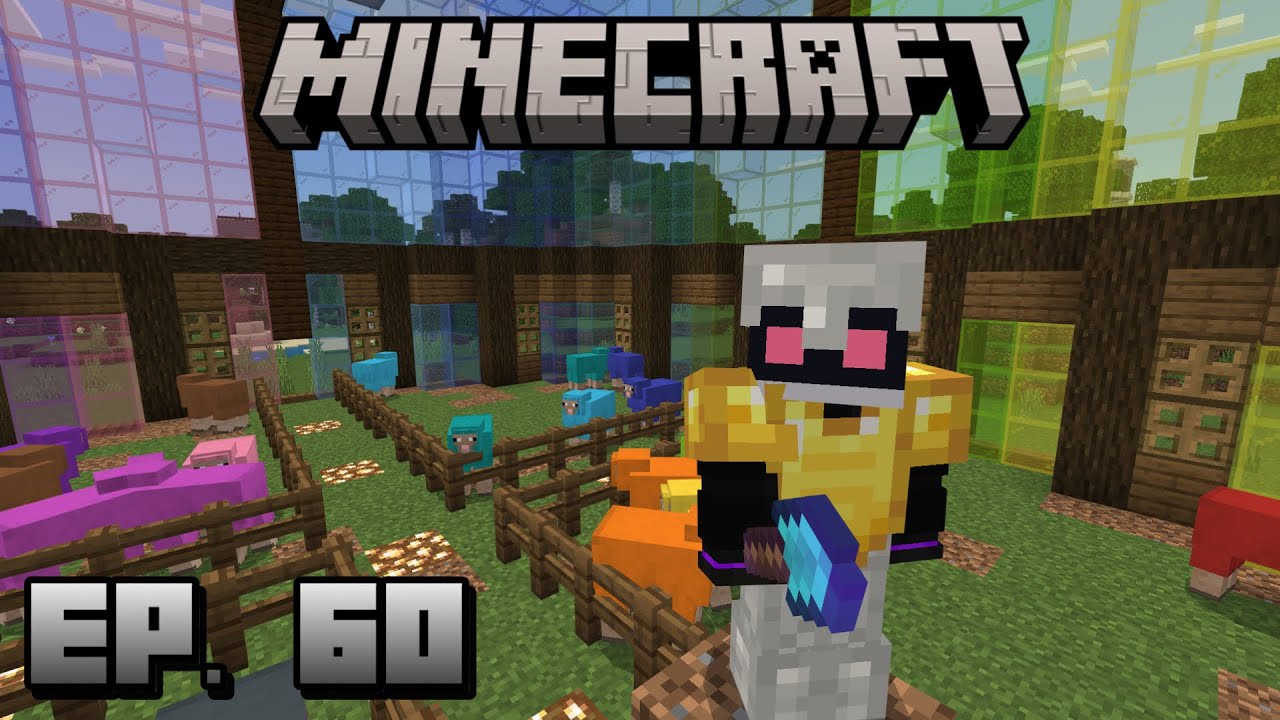 Minecraft PS5 Survival Ep. 60 - Sheep Farm! - YouTube