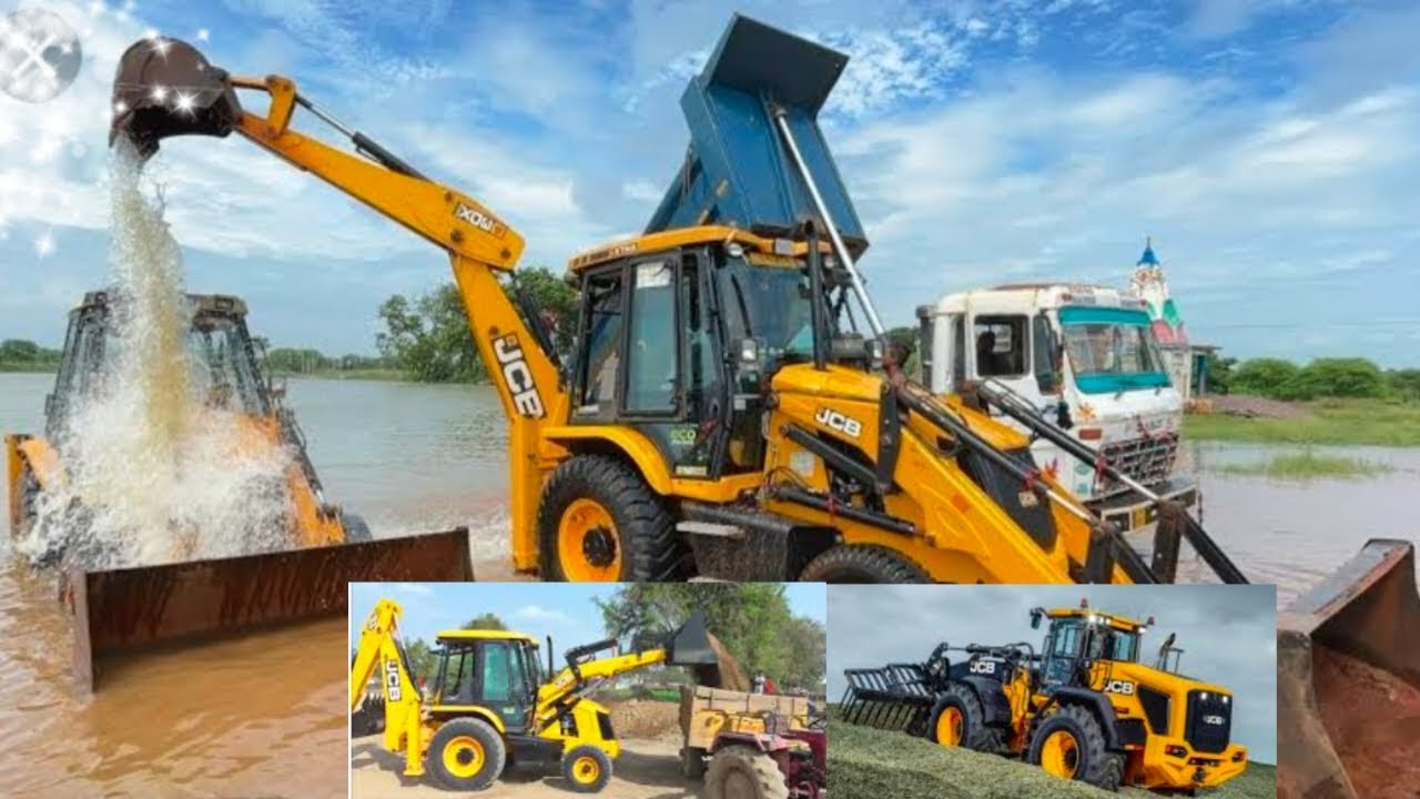 JCB 3DX backhoe loader singel machine Duty 😍 || Nitul JCB dr || - YouTube