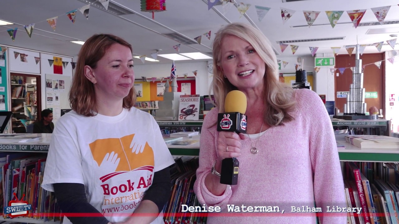 Schools and Charities making full use of Balham Library - YouTube