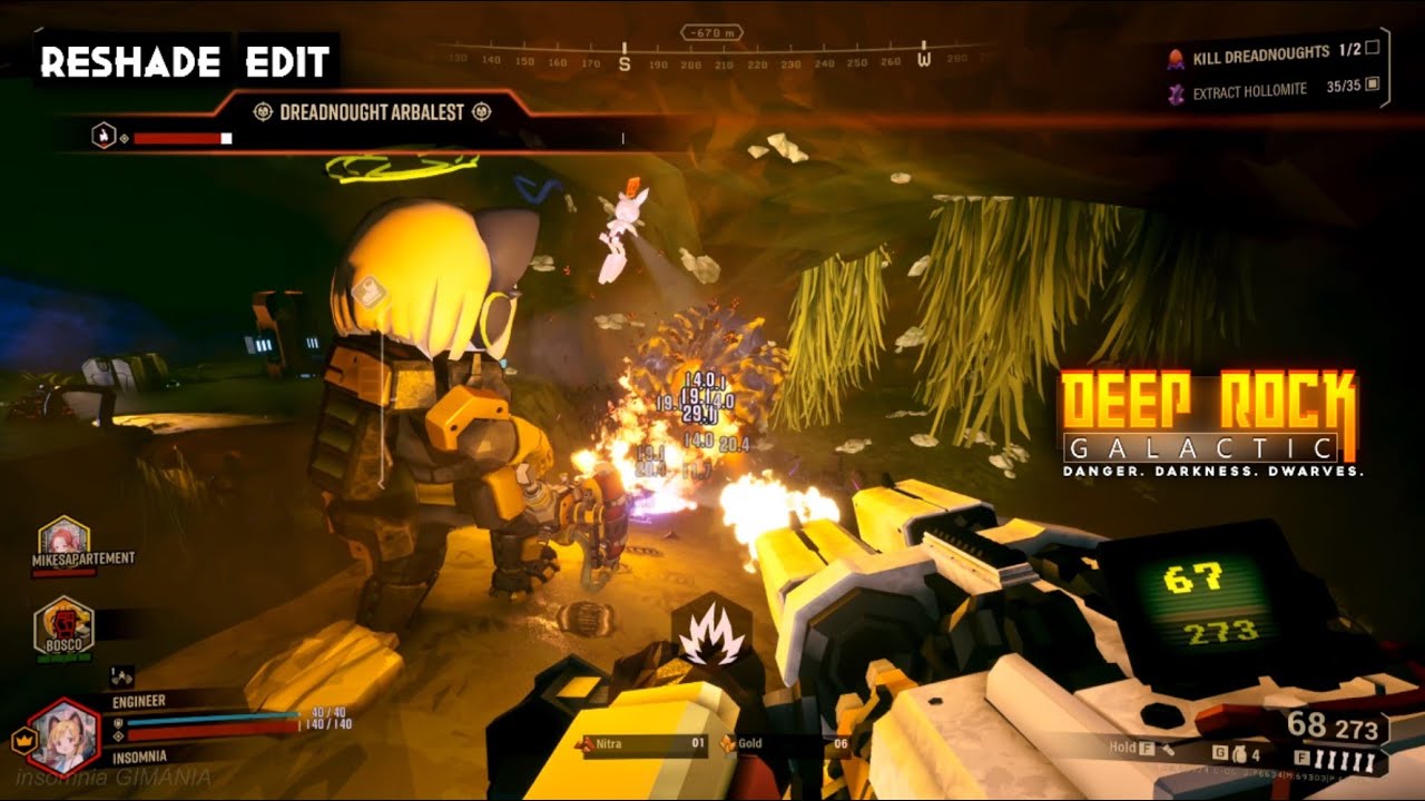 Deep Rock Galactic #61 Co-Op Online Fate Saber Anime MOD Japanese ...