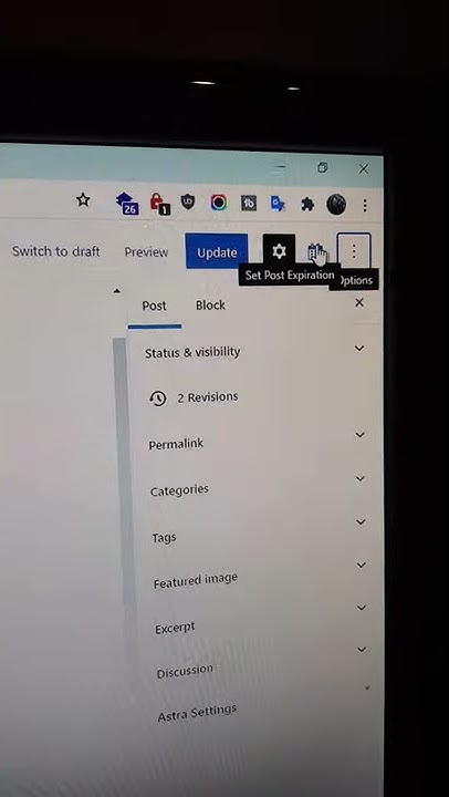 How to add expiry date to Wordpress post and pages QuickTips - YouTube