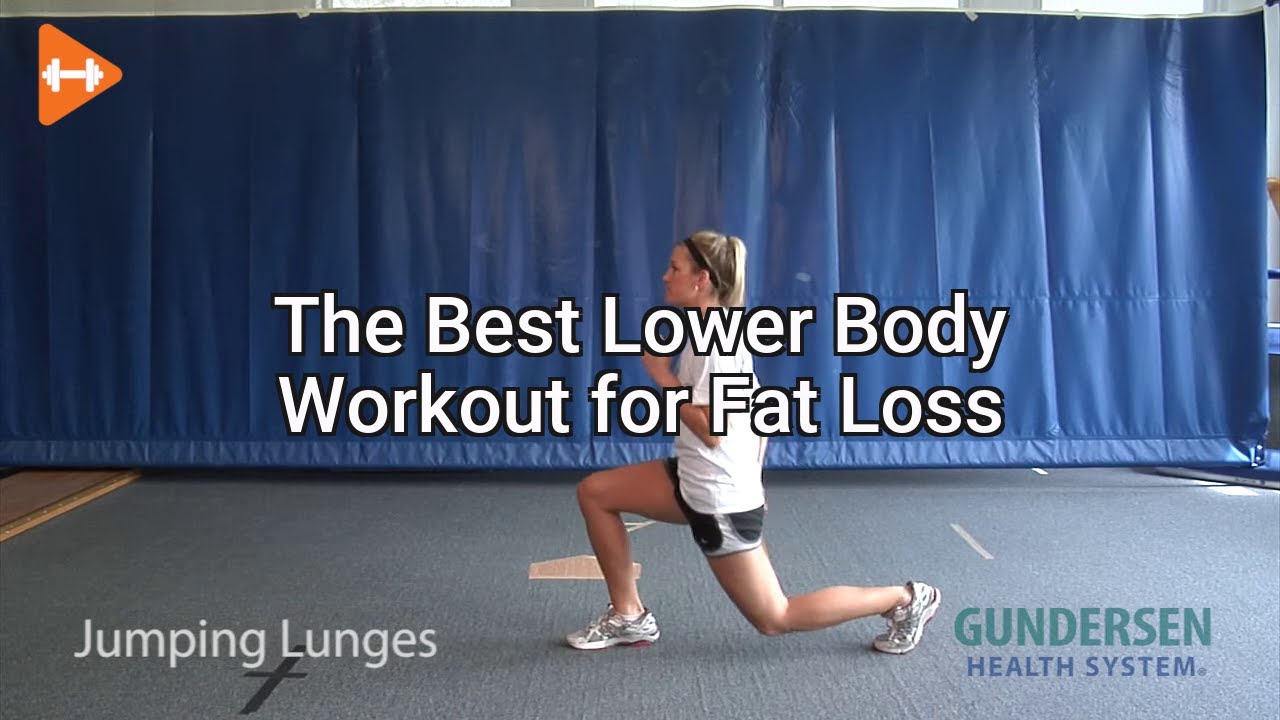 The Best Lower Body Workout for Fat Loss - YouTube