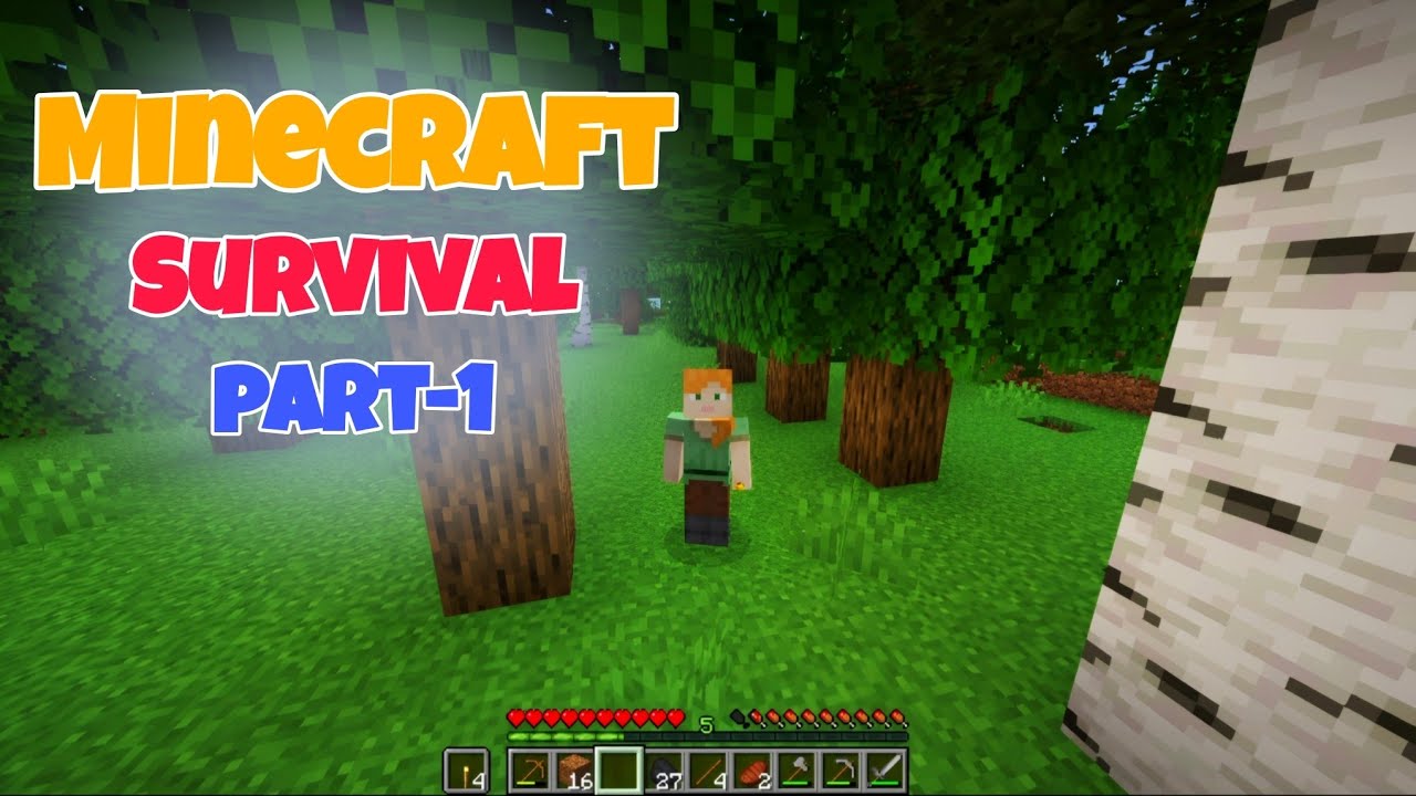 I Started a New Minecraft Java Survival World! (Part 1) - YouTube