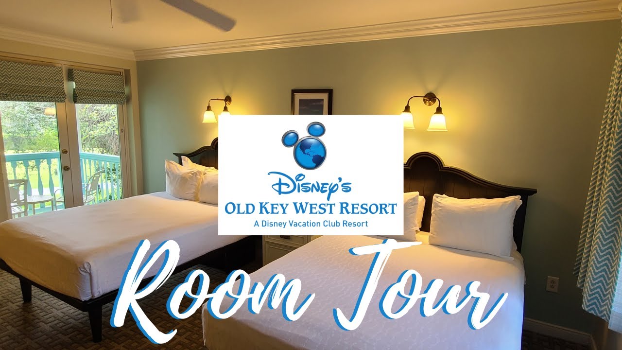 Disney's Old Key West Resort Deluxe Studio Room Tour [2021] - YouTube