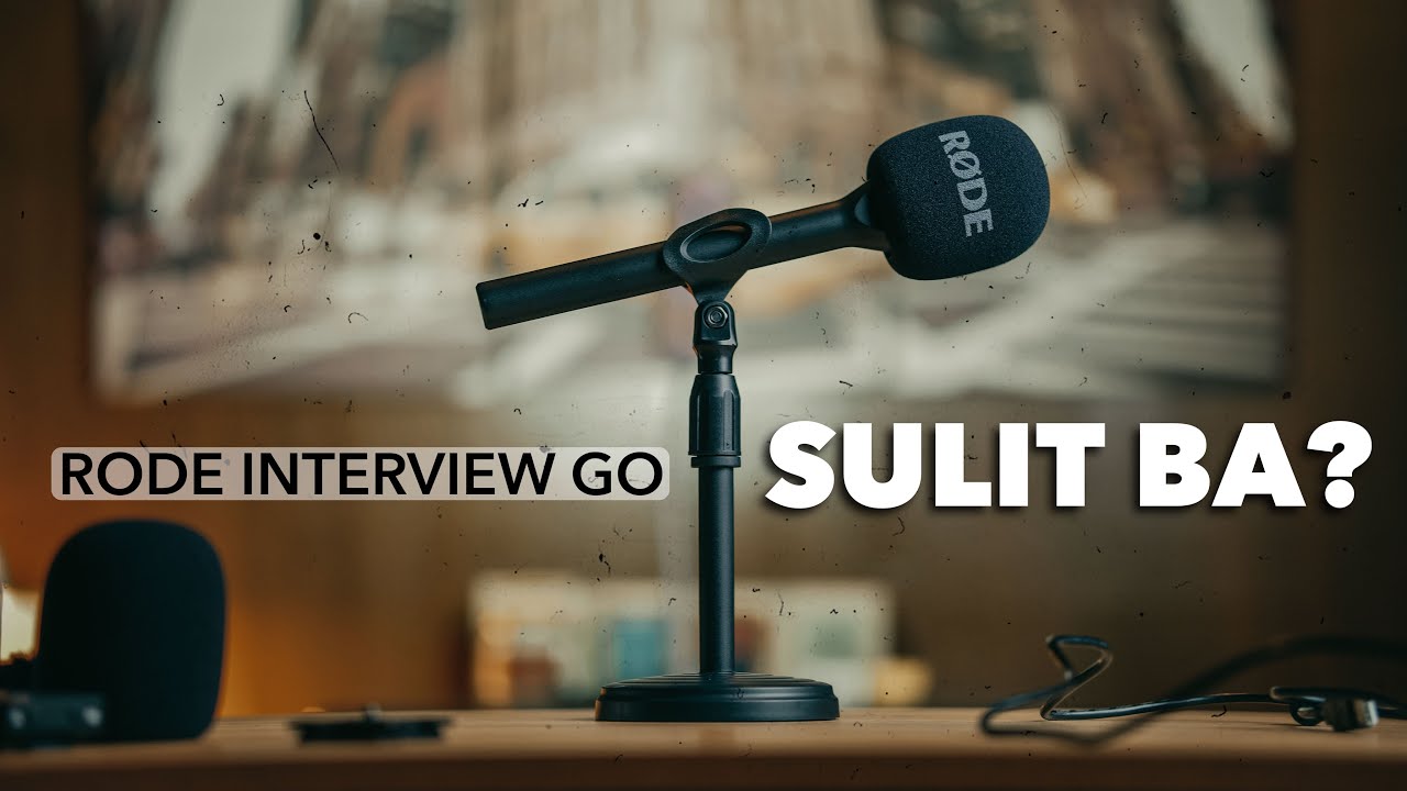 UNBOXING & REVIEW OF THE RODE INTERVIEW GO (RODE WIRELESS GO ACCESSORY ...