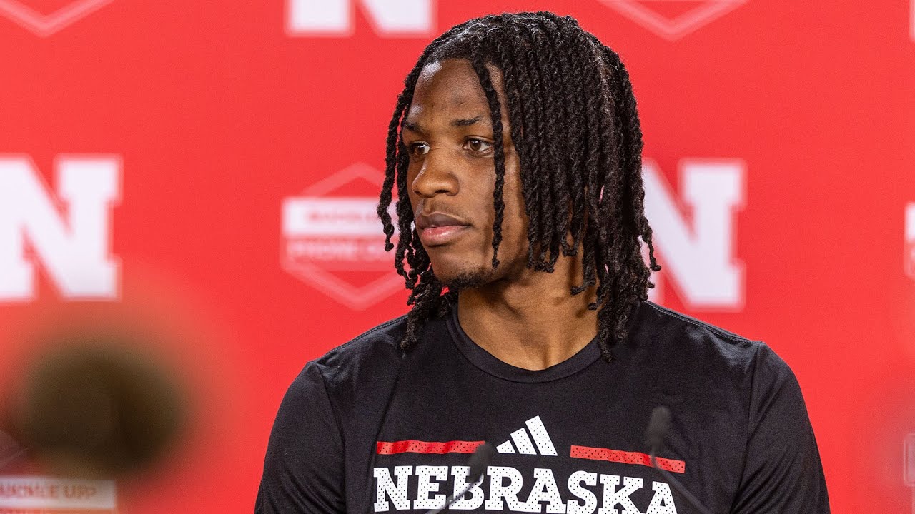 Nebraska's Jacory Barney Jr. full press conference from March. 27, 2025 ...