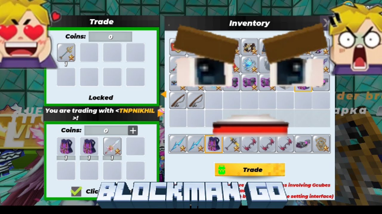 (81) How to get rich 🤑 💵 Trade in block man go sky block enjoy video # ...