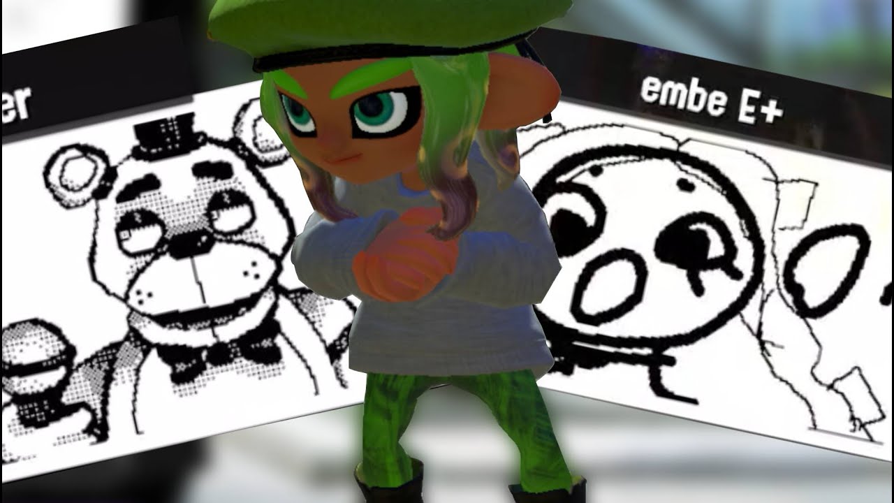 Reviewing CURSED community plaza post in Splatoon 3 - YouTube