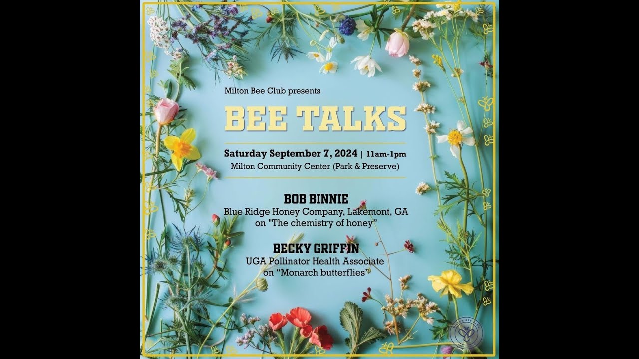 BEE TALKS with Bob Binnie: The chemistry of honey! - YouTube