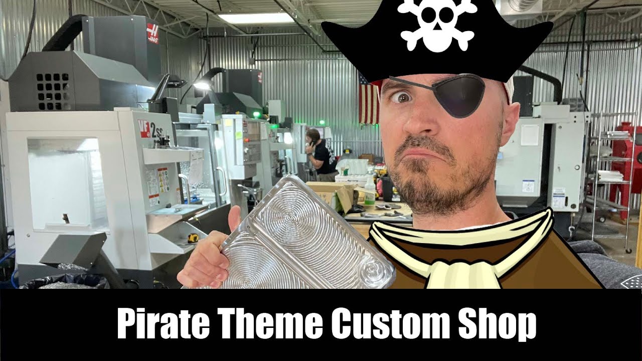 Pirate Theme Custom Shop! The most challenging design yet! - YouTube