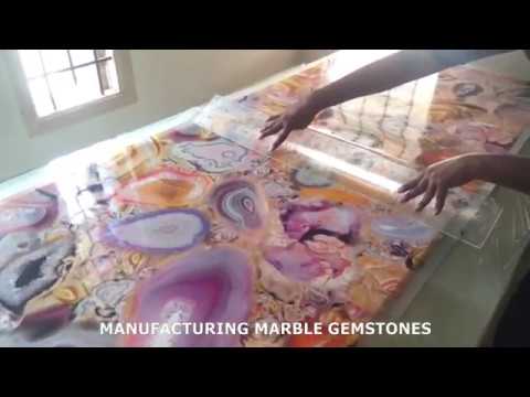 Print on Marble with Lexy Printing Technology - YouTube