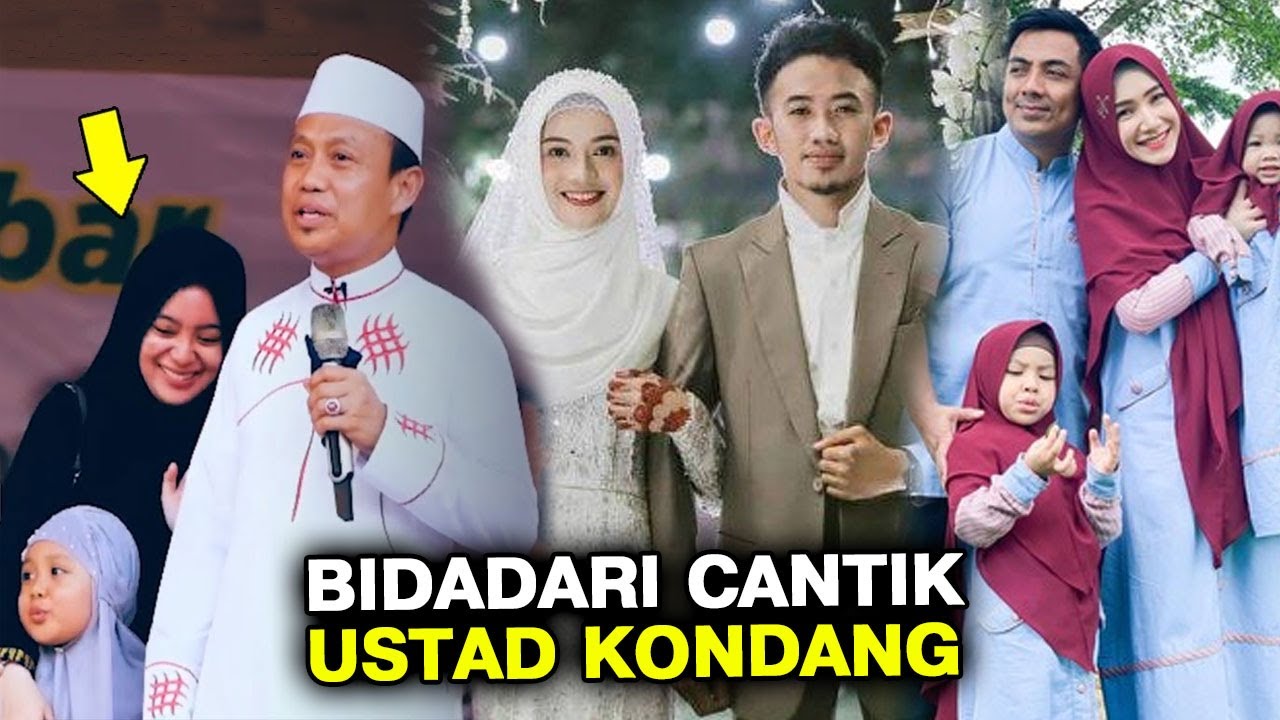MENIKAHI WANITA CANTIK & MUDA! INILAH 7 ISTRI USTAD KONDANG YG TERKENAL ...