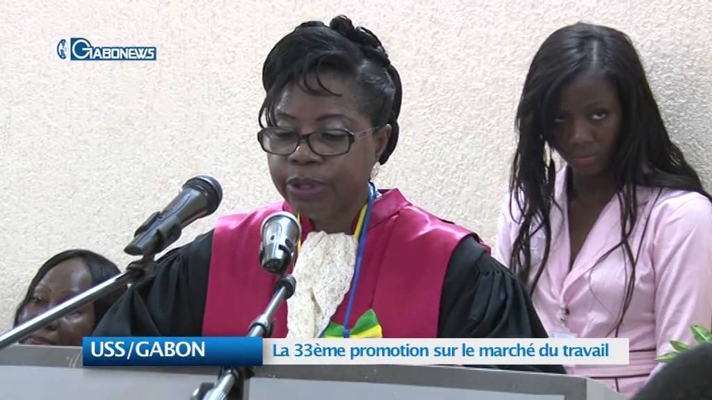 USS/GABON : La 33ème promotion sur le marché du travail - YouTube