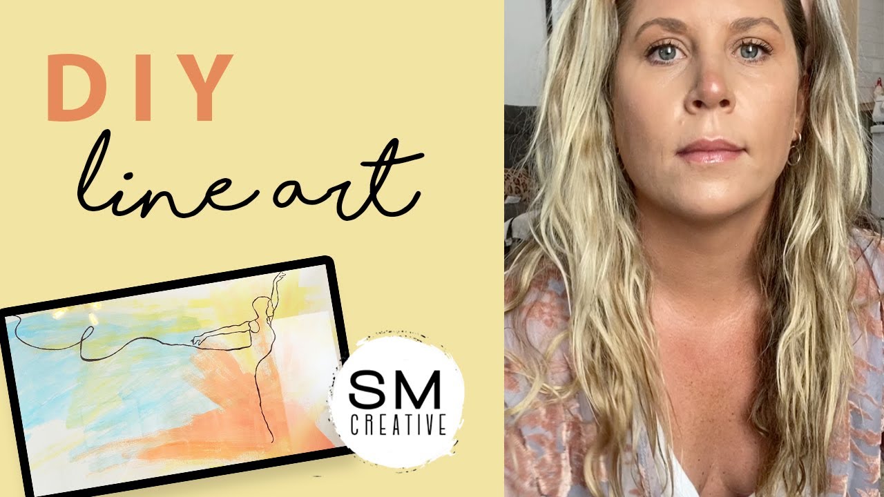 DIY LINE ART - YouTube