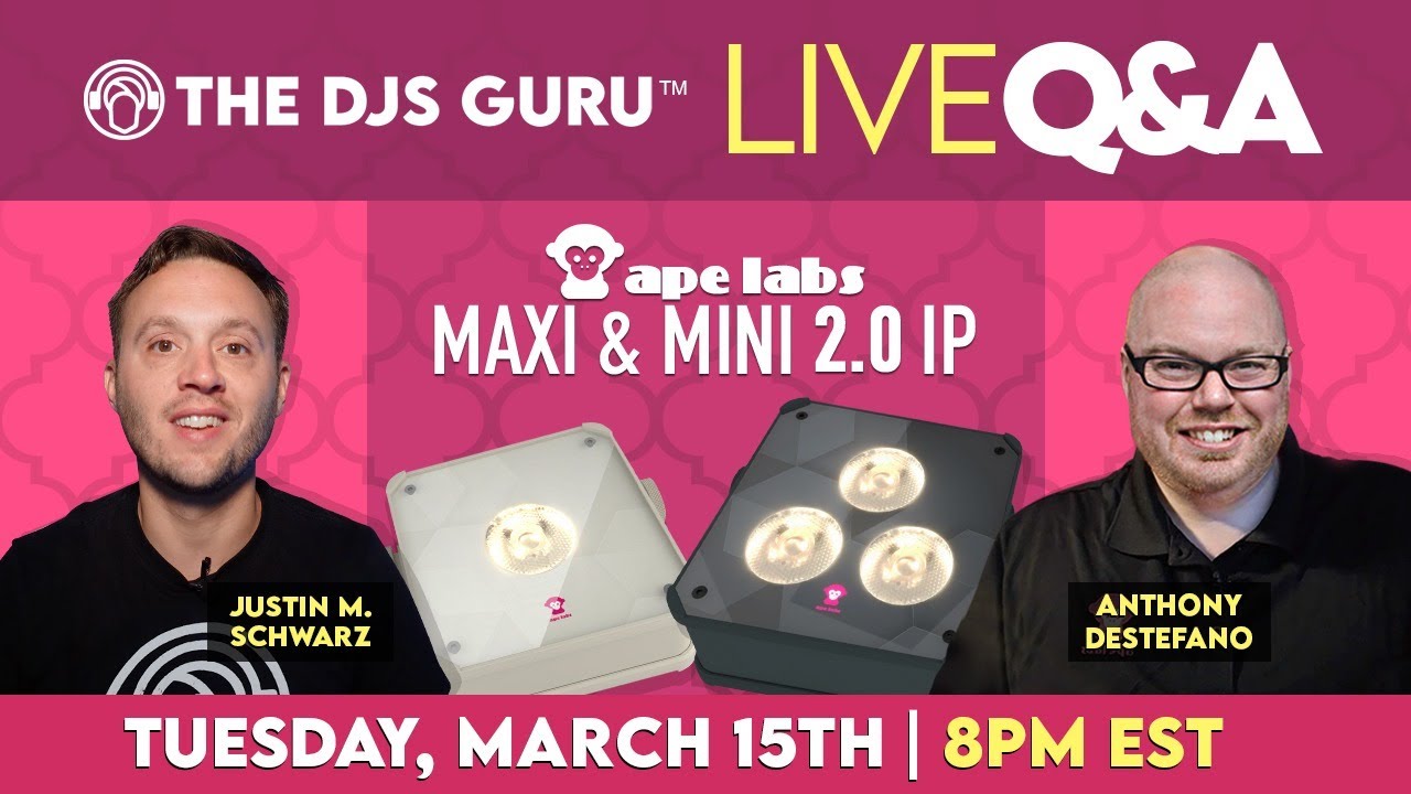 The DJs Guru Live Q&A | Ape Labs Maxi & Mini 2.0 with Anthony Destefano - YouTube
