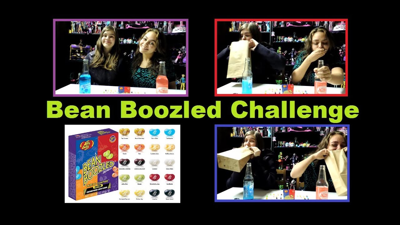 Bean Boozled Challenge with Drusila & Nessy - YouTube