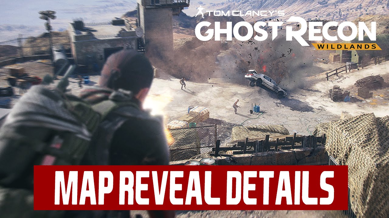 Ghost Recon Wildlands - Map Reveal + PVP Multiplayer Confirmed? - YouTube