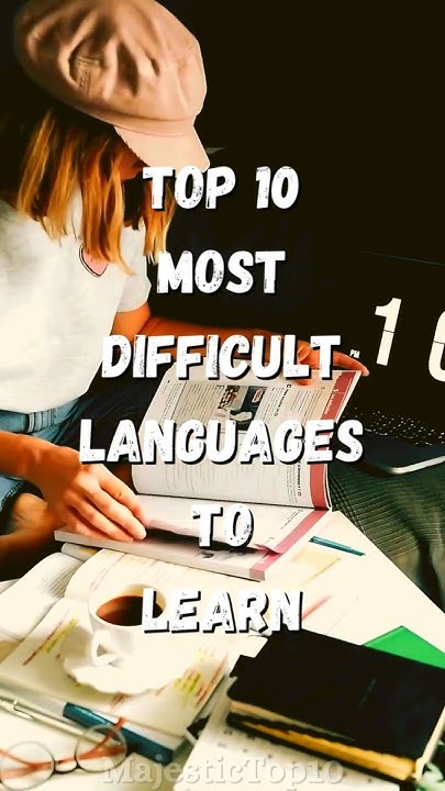 TOP 10 MOST DIFFICULT LANGUAGES TO LEARN #shorts #interesting #trending - YouTube